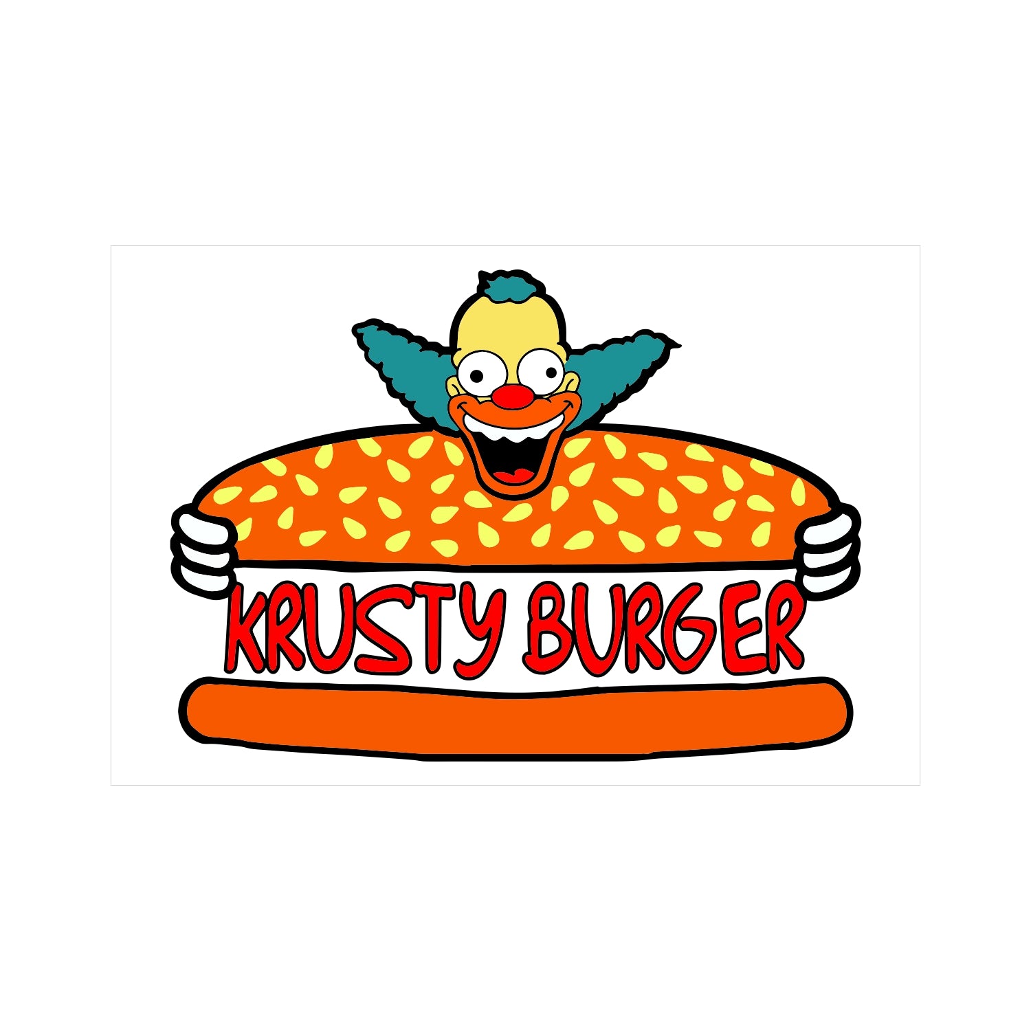 Krusty Burger Logo